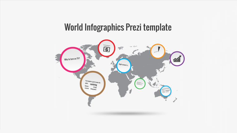 World Infographics Prezi Template Preziland